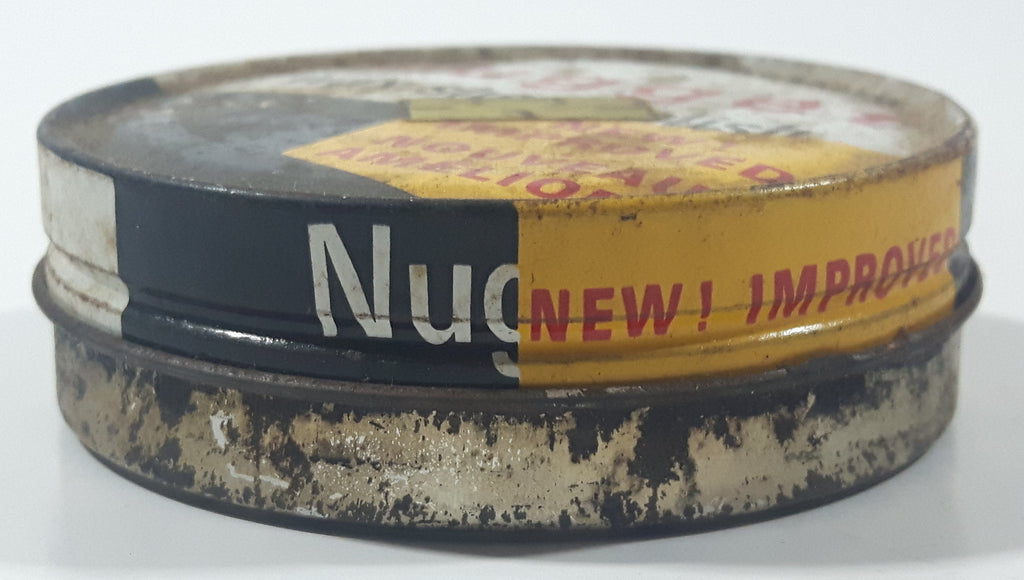 Vintage Nugget Wax Shoe Polish (Black) Tin Metal Canister – Treasure ...