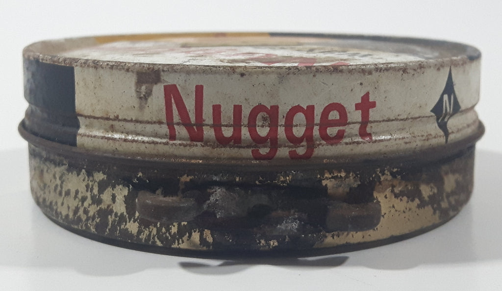 Vintage Nugget Wax Shoe Polish (Black) Tin Metal Canister – Treasure ...