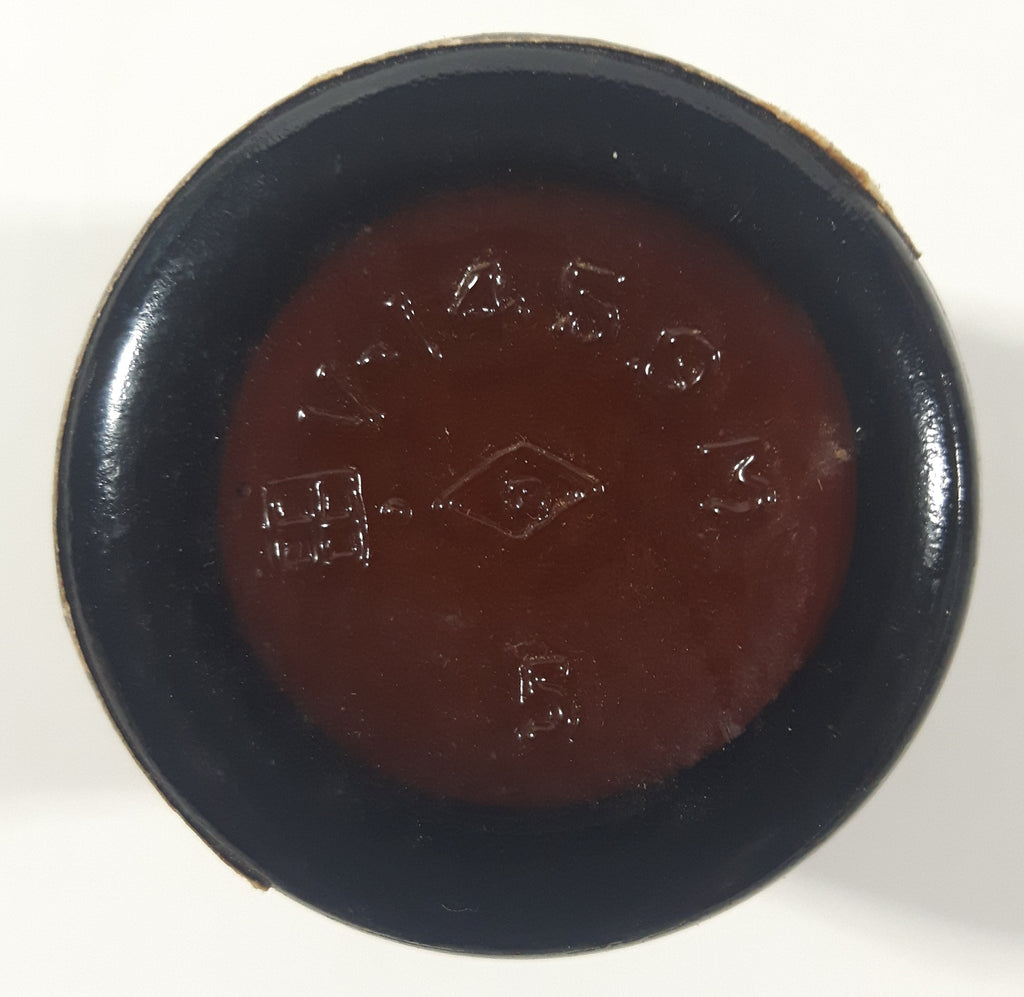 Rare Antique Barham White Precipitate Ointment 2" Tall Brown Glass Jar ...