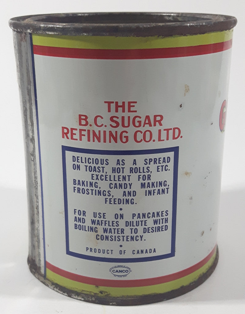 Vintage Rogers Syrup Golden Sugar Vancouver, B.C. Sugar Refinery 2lb T ...
