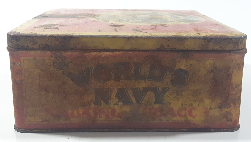 Antique Rock City Tobacco Co Ltd World's Navy Plug Cut Smoking Tobacco ...
