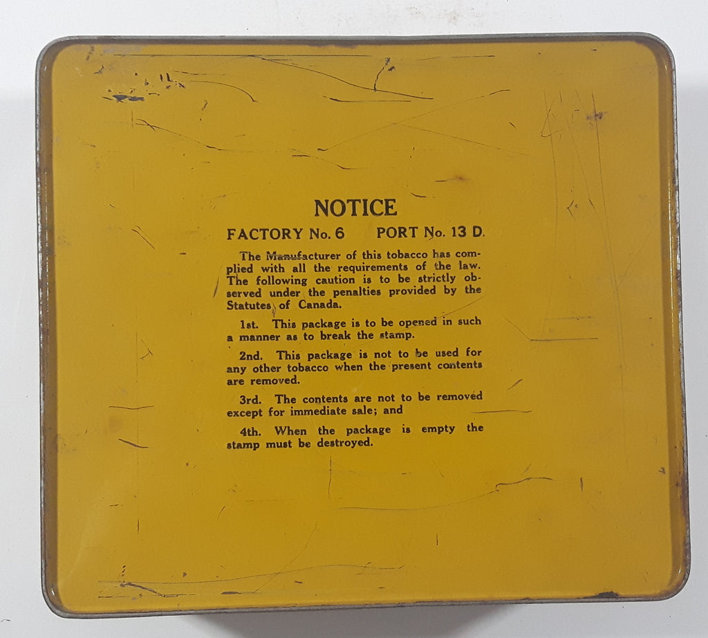 Antique Rock City Tobacco Co Ltd World's Navy Plug Cut Smoking Tobacco ...