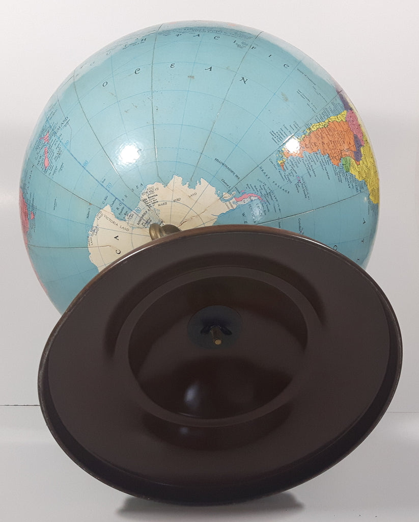 Vintage 1950s Replogle 12" Reference Globe with Metal Base – Treasure ...