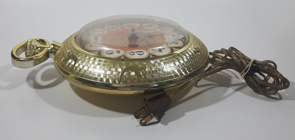 Vintage Spartan "Have Another" Pocket Watch Style Backwards Numbers Ha ...