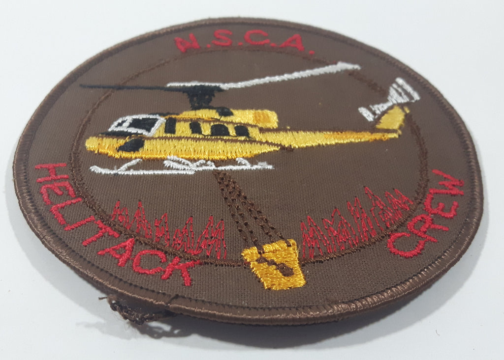 Vintage NSCA National Safety Council of Australia Helitack Crew Yellow ...