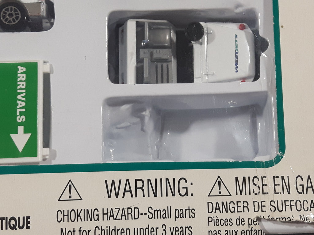 Daron RealToy No. RT7371 WestJet Airport Play Set Die Cast Toy Car Veh ...