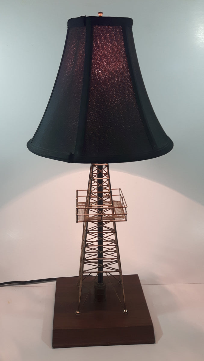 Oil Derrick Drilling Rig Tower 21 1/2" Tall Table Lamp – Treasure ...