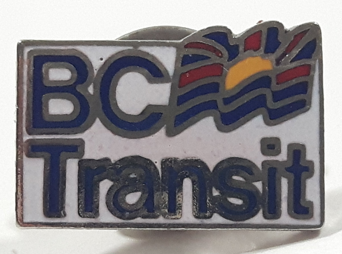 BC Transit 1/2" x 3/4" Enamel Metal Lapel Pin – Treasure Valley ...