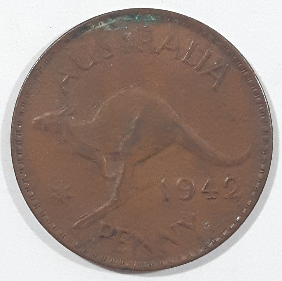 1942 Australia King George VI Penny Copper Metal Coin – Treasure Valley ...