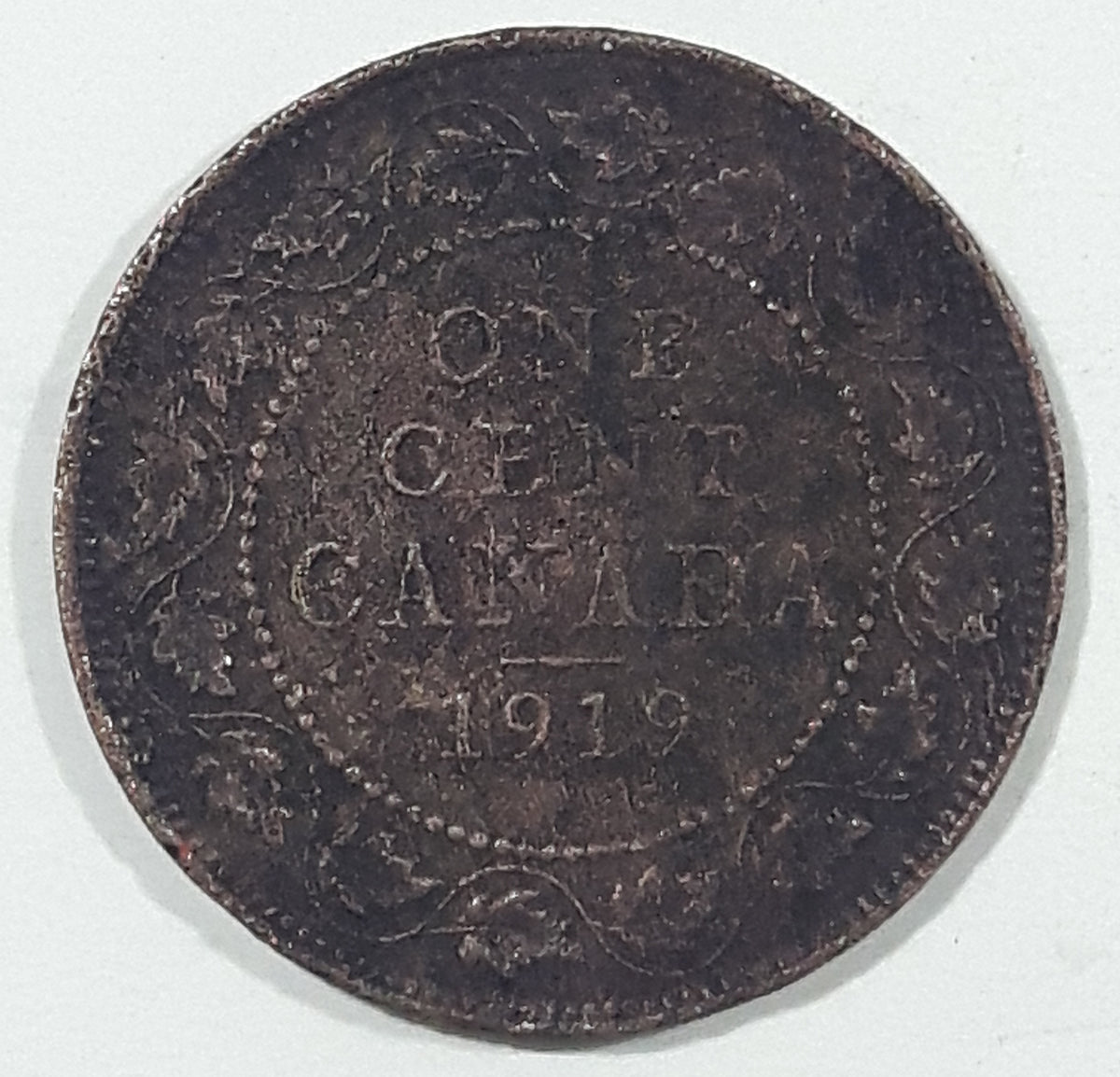 1919 Canada King George VI One Cent Metal Coin – Treasure Valley ...