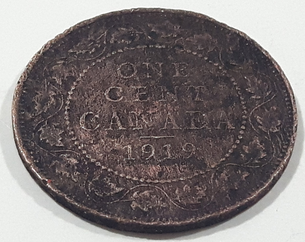 1919 Canada King George VI One Cent Metal Coin – Treasure Valley ...