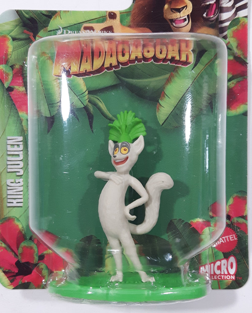 2018 Mattel Micro Collection DreamWorks Madagascar King Julien Lemur 2 ...