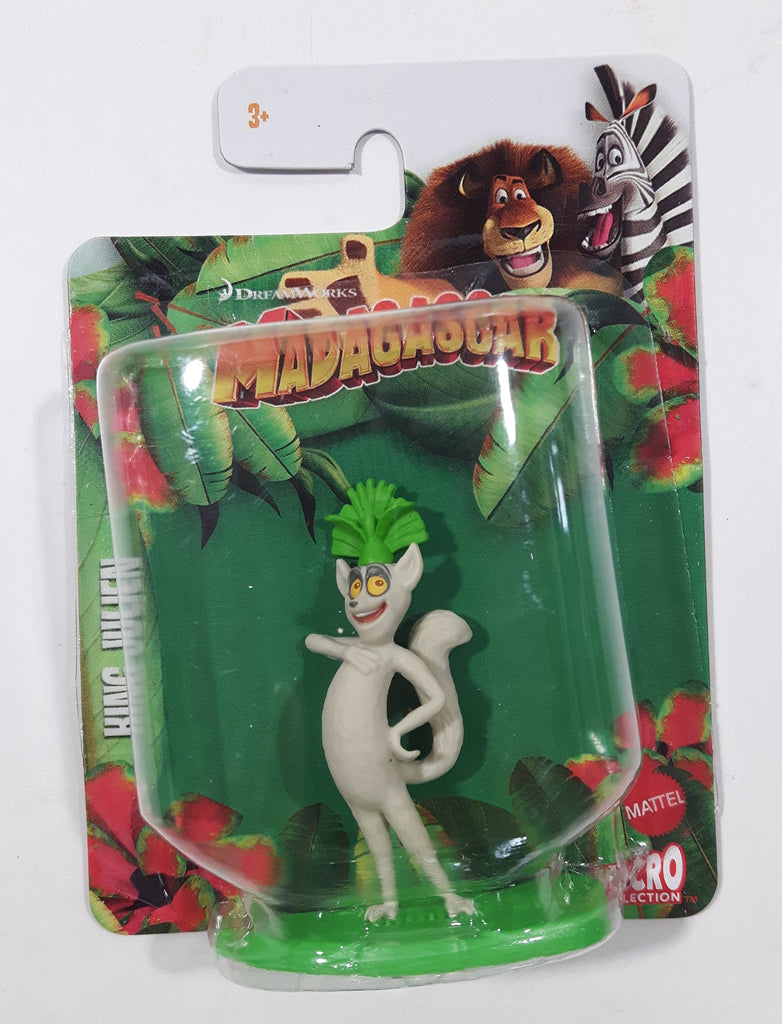 2018 Mattel Micro Collection DreamWorks Madagascar King Julien Lemur 2 ...