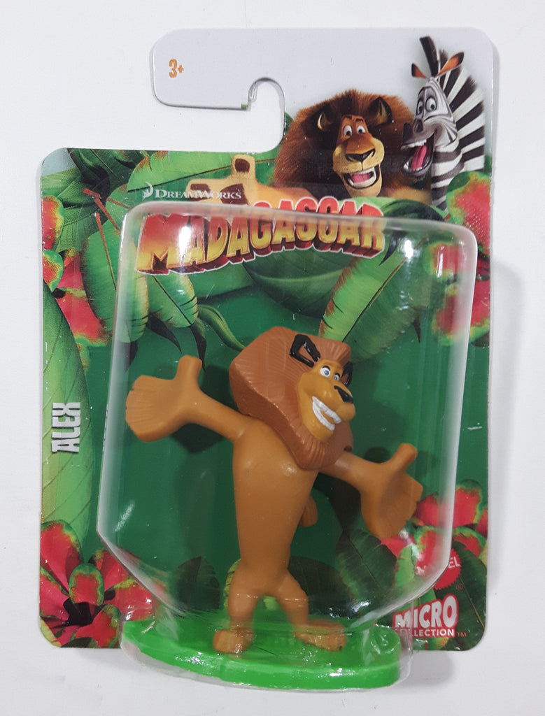 2018 Mattel Micro Collection DreamWorks Madagascar Alex Lion 2 1/4" Ta ...