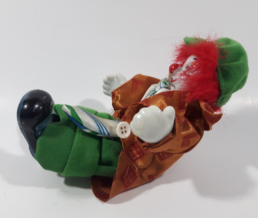 Vintage Clown Wire Poseable 9" Tall Porcelain Doll – Treasure Valley ...