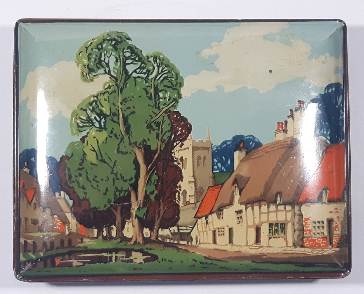 Vintage Late 1940s Harry Vincent Ltd. "Blue Bird" Toffee Tin Metal Con ...