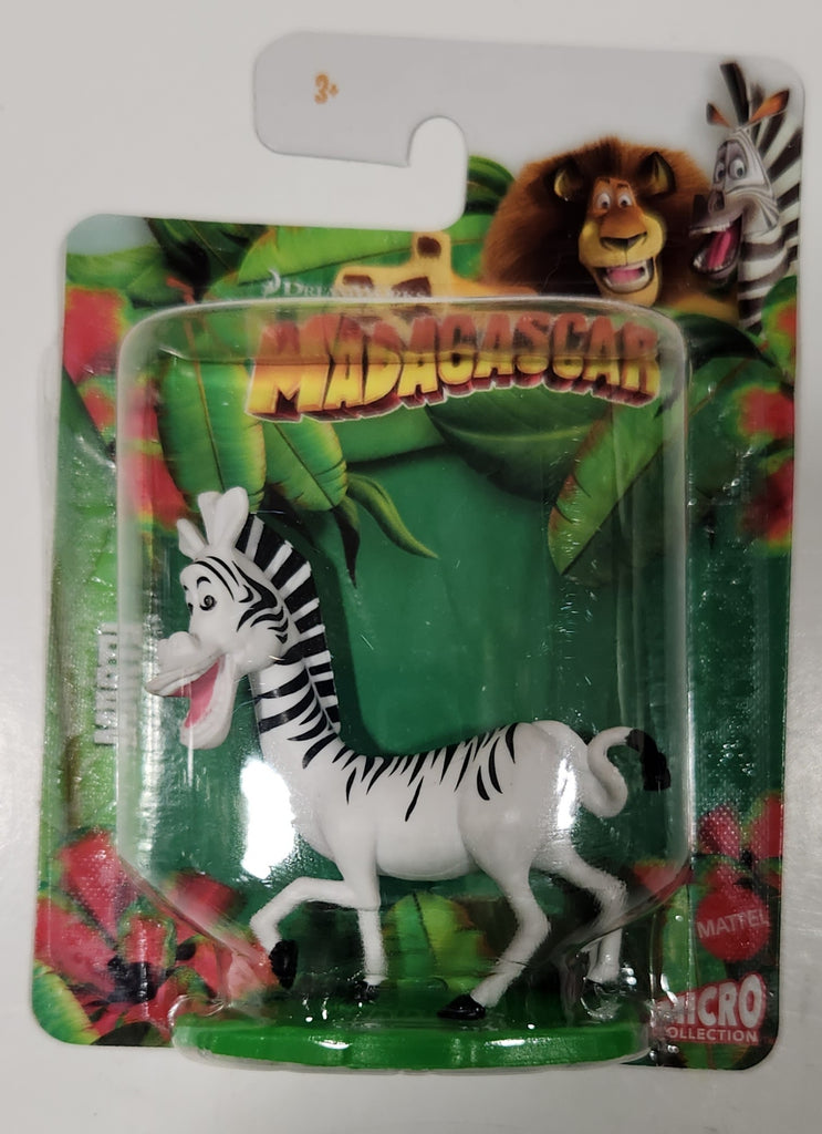 2018 Mattel Micro Collection DreamWorks Madagascar Marty Zebra 2 1/4 ...