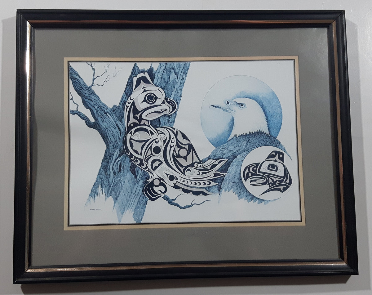 Vintage Michael Duncan "To Touch The Clouds" Aboriginal Native Art 8 1 – Treasure Valley ...