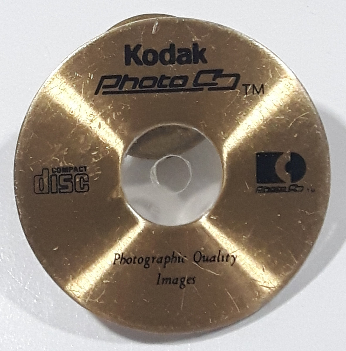 Kodak Photo CD Compact Disc Metal Lapel Pin – Treasure Valley Antiques ...