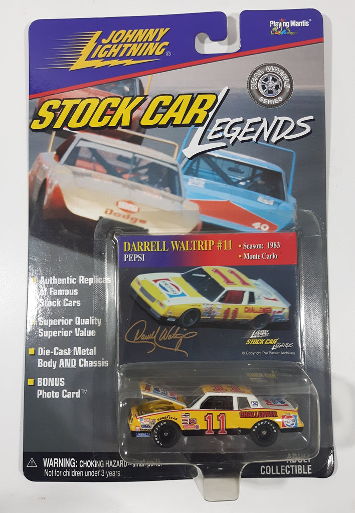 1998 Johnny Lightning Stock Car Legends Darrell Waltrip #11 Pepsi Cola ...