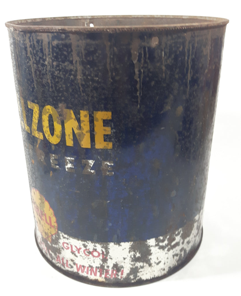 Rare Vintage Shell Shellzone Anti-Freeze Ethylene Glycol One Gallon Me ...