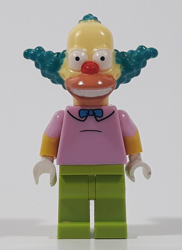 Lego The Simpsons Krusty The Clown Miniature 2" Tall Toy Figure ...