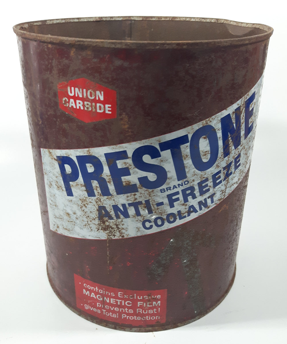Vintage Union Carbide Eveready Prestone Brand Anti-Freeze Coolant One ...