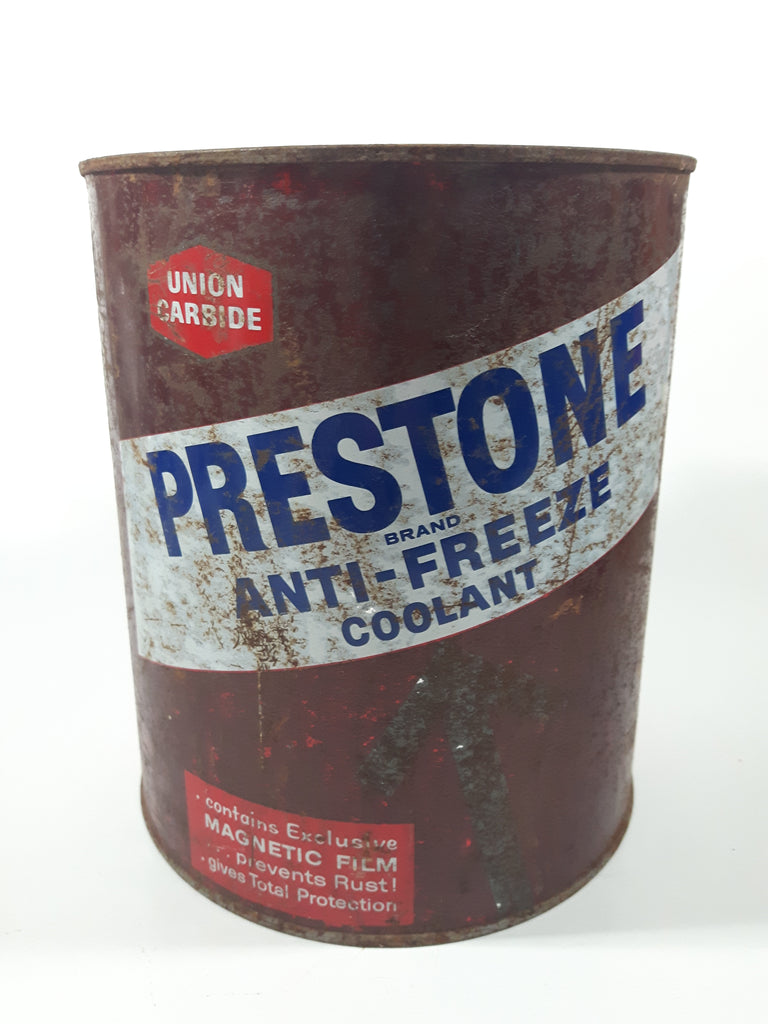 Vintage Union Carbide Eveready Prestone Brand Anti-Freeze Coolant One ...