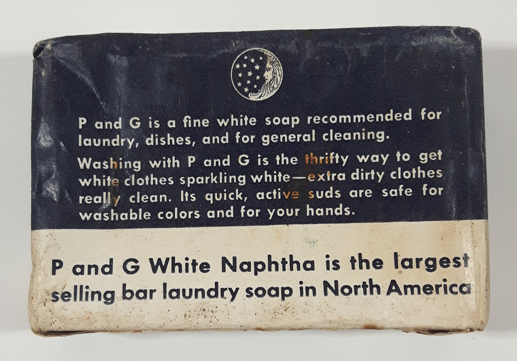 Antique 1930s P and G Proctor and Gamble White Naphtha Soap Sealed Nev ...