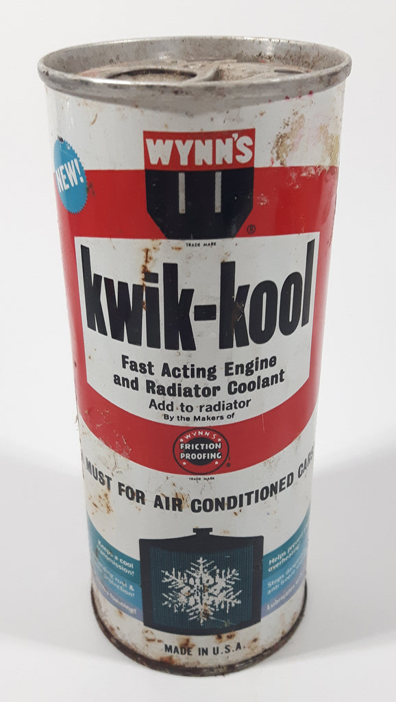 Vintage Wynn's Kwik-Kool Fast Acting Engine And Radiator Coolant 6 1/4 ...
