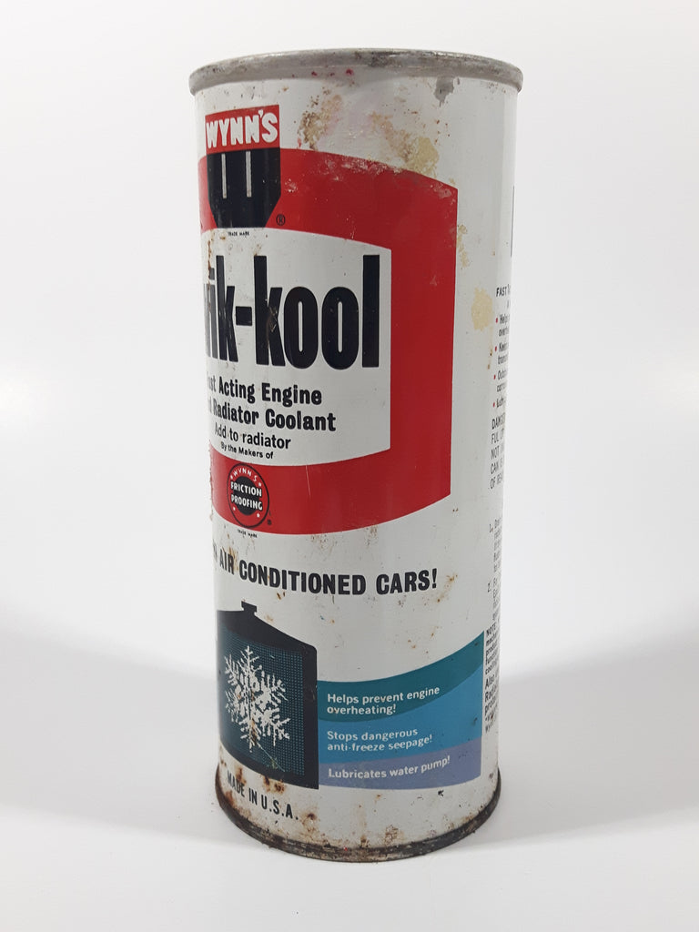 Vintage Wynn's Kwik-Kool Fast Acting Engine And Radiator Coolant 6 1/4 ...