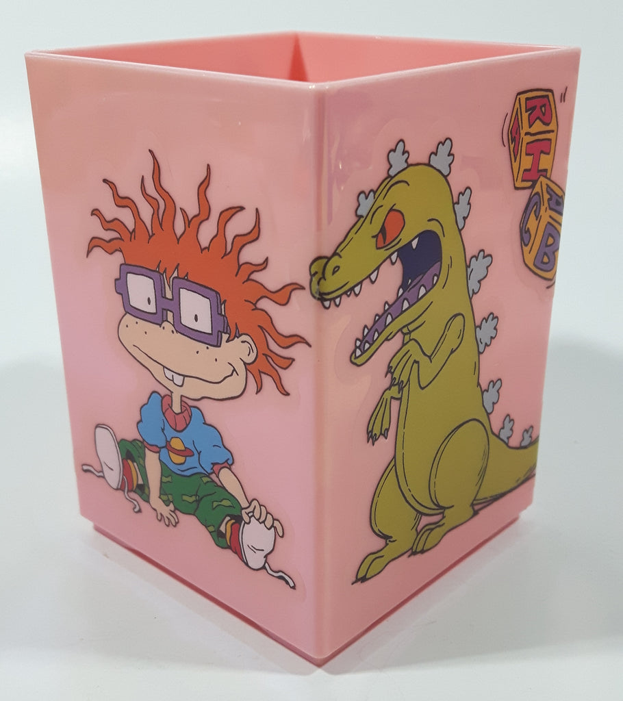 Custom Rugrats Chucky Tommy Reptar Spike 4 1/8" Tall Pink Plastic Penc ...
