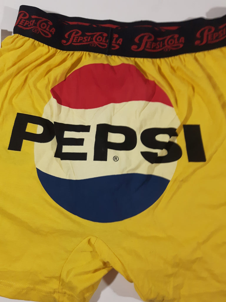 Rare Pepsi Cola Chinese Yellow Boxer Shorts Size M/M Medium New with T ...