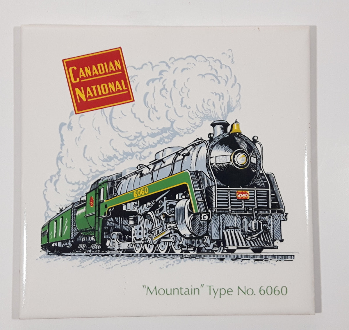 Vintage Canadian National Railway "Mountain" Type No. 6060 Train Locom – Treasure Valley ...