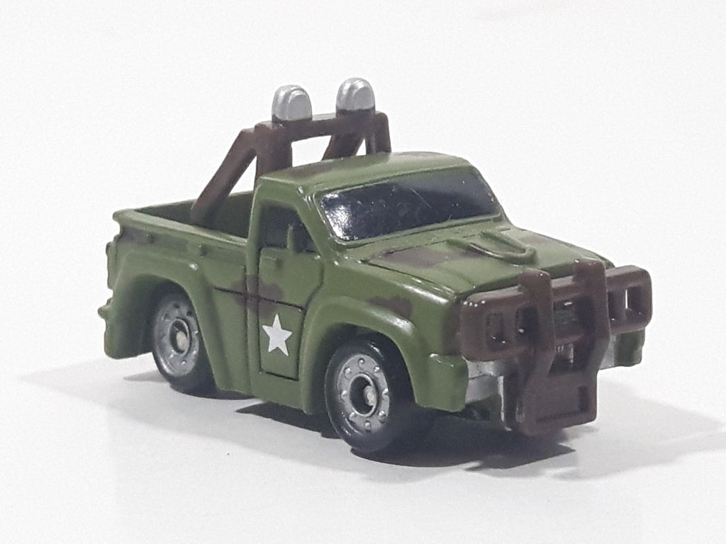 Funrise Micro Machines Style Truck Army Green Die Cast Toy Car Vehicle ...
