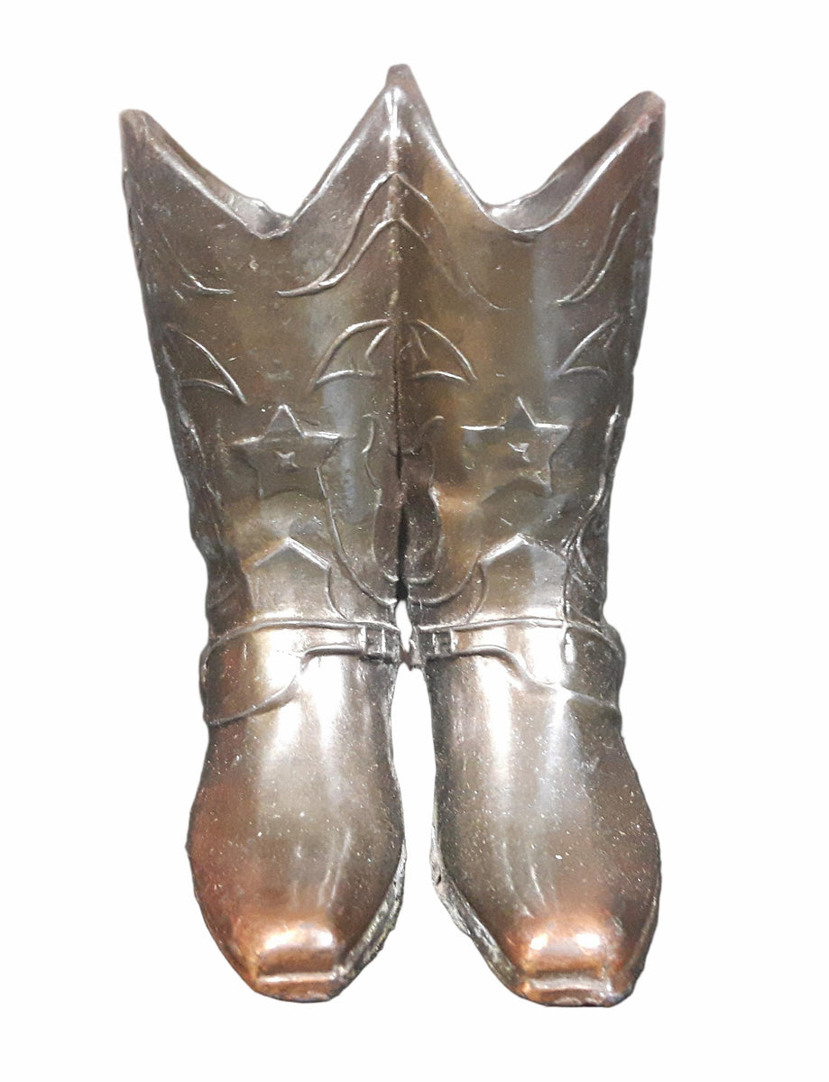 1930s Very Rare Trophy Craft Miniature Copper Cowboy Boots – Treasure ...